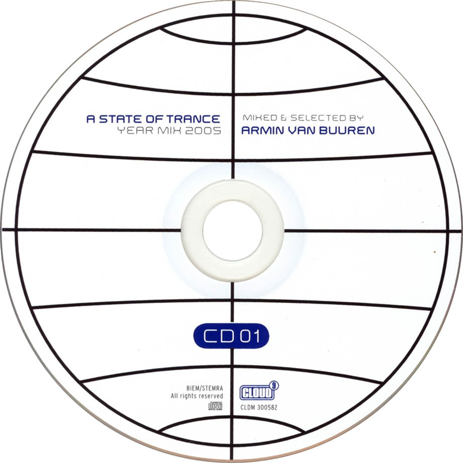 Car tula Cd1 de A State Of Trance (Year Mix 2005) - Portada