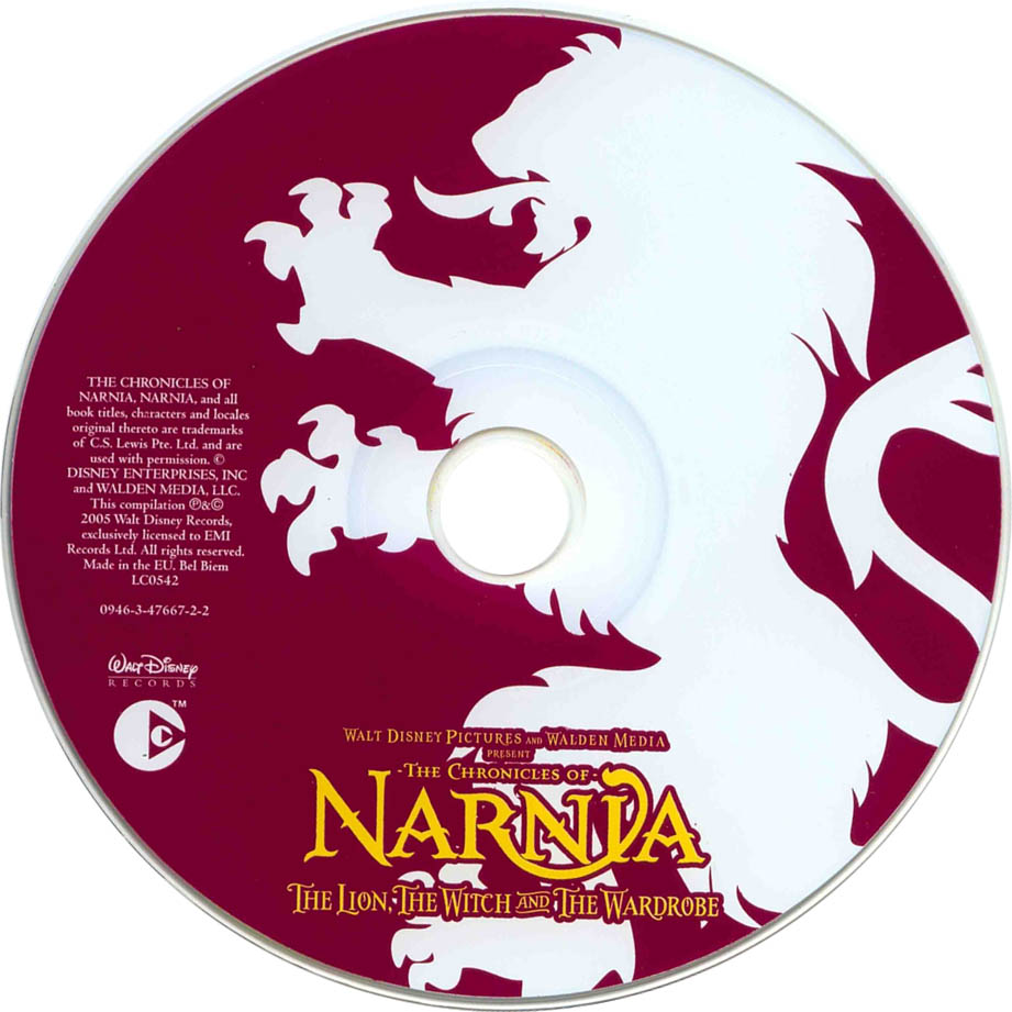 Car tula Cd de Bso Las Cronicas De Narnia (The Chronicles Of Narnia ...