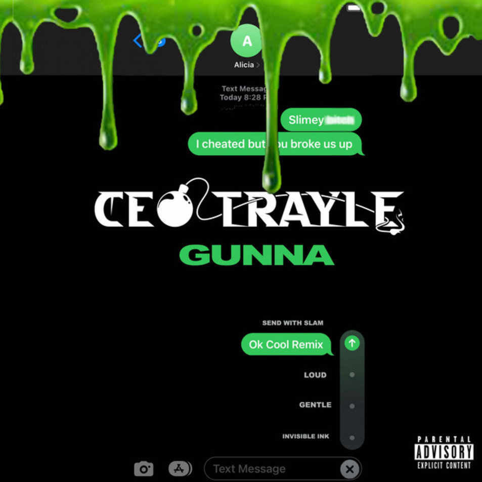 Car tula Frontal de Ceo Trayle - Ok Cool (Featuring Gunna) (Remix) (Cd ...
