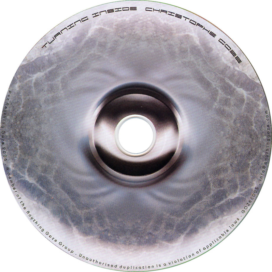 Car tula Cd de Christophe Goze - Turning Inside - Portada