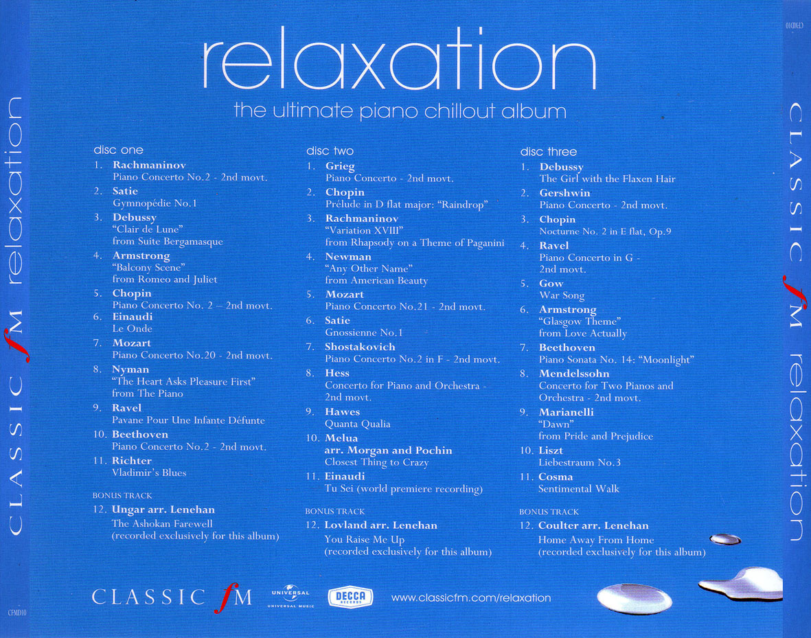 Car tula Trasera de Classic Fm Relaxation: The Ultimate Piano Chillout ...