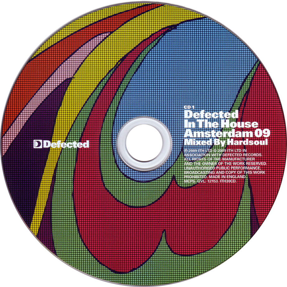 Car tula Cd1 de Defected In The House: Amsterdam 09 - Portada