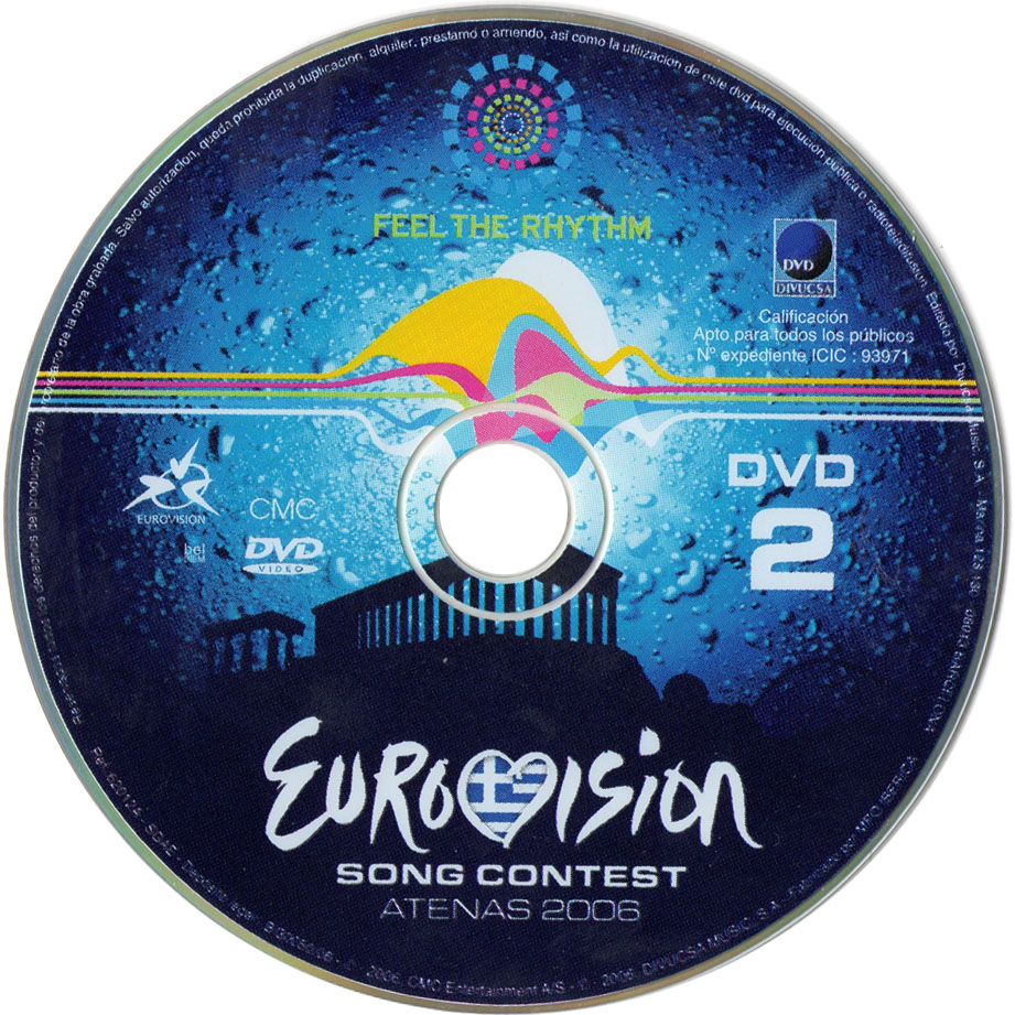 Carátula Dvd2 de Eurovision Song Contest Atenas 2006 (Dvd) - Portada