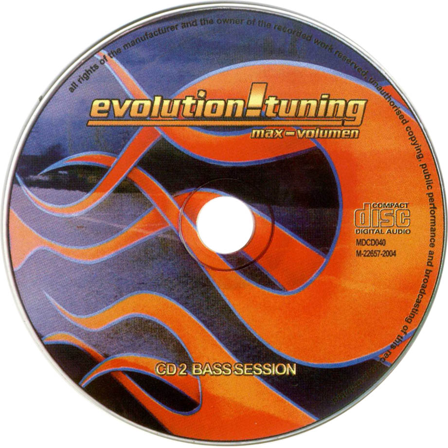 Car tula Cd2 de Evolution Tuning (Max Volumen) - Portada