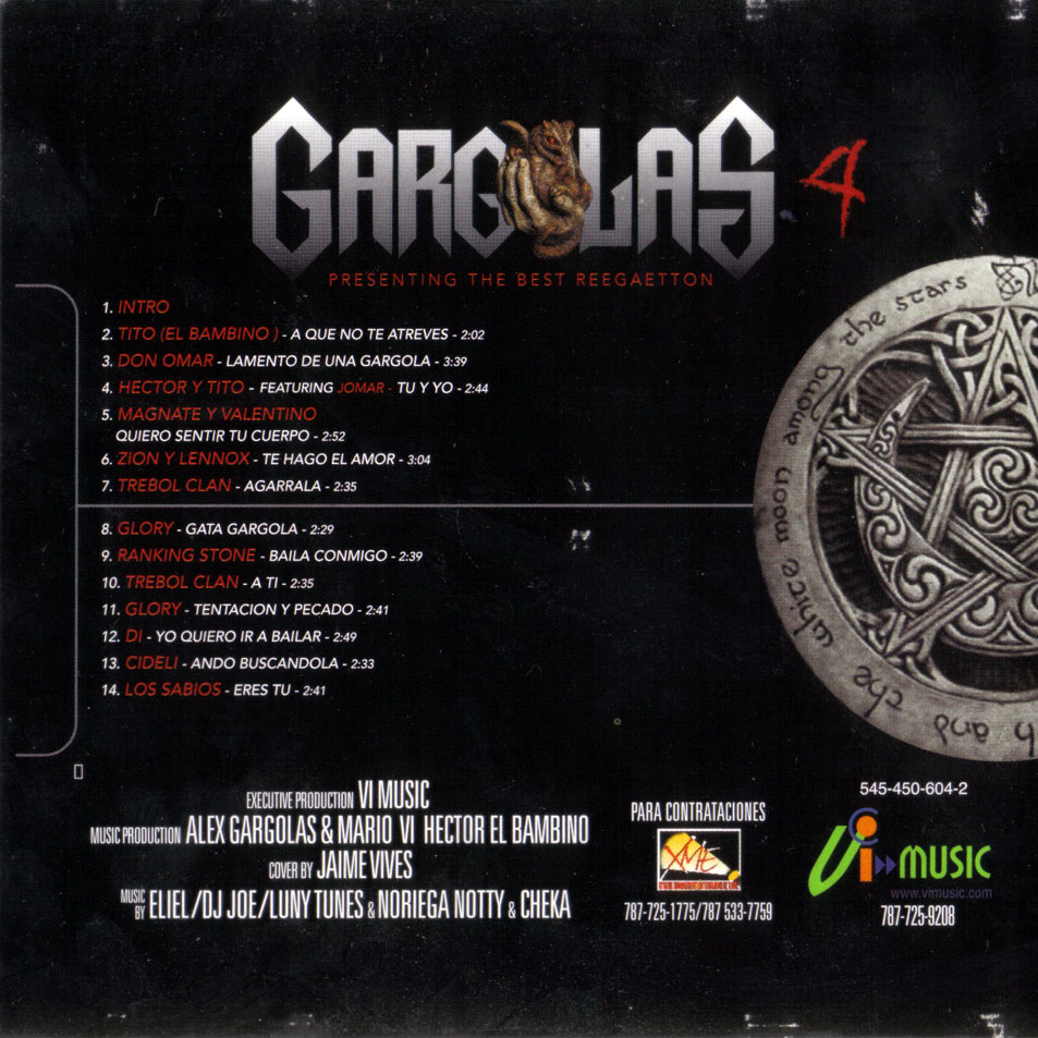 Car tula Interior Frontal de Gargolas 4 Presenting The Best Reegaetton ...