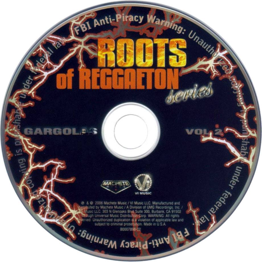 Car tula Cd de Gargolas: Volumen 1 Roots Of Reggaeton Series - Portada