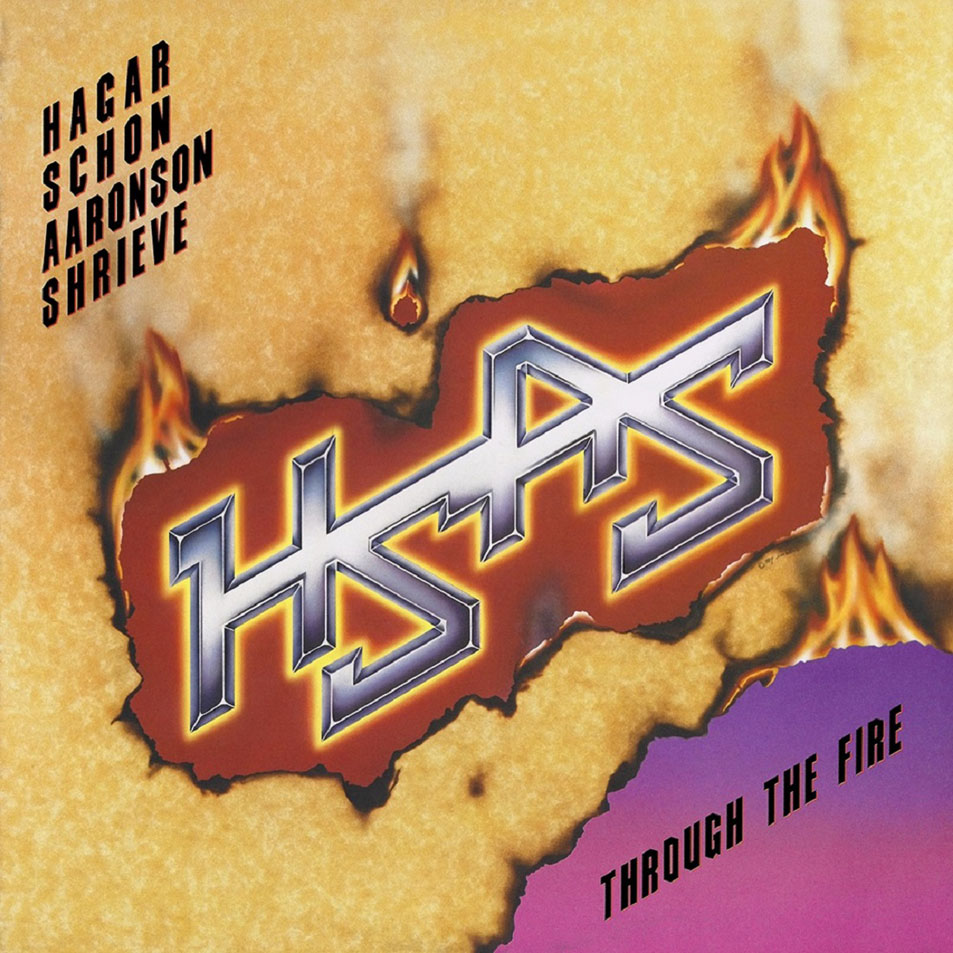 Car tula Frontal de Hsas - Through The Fire - Portada