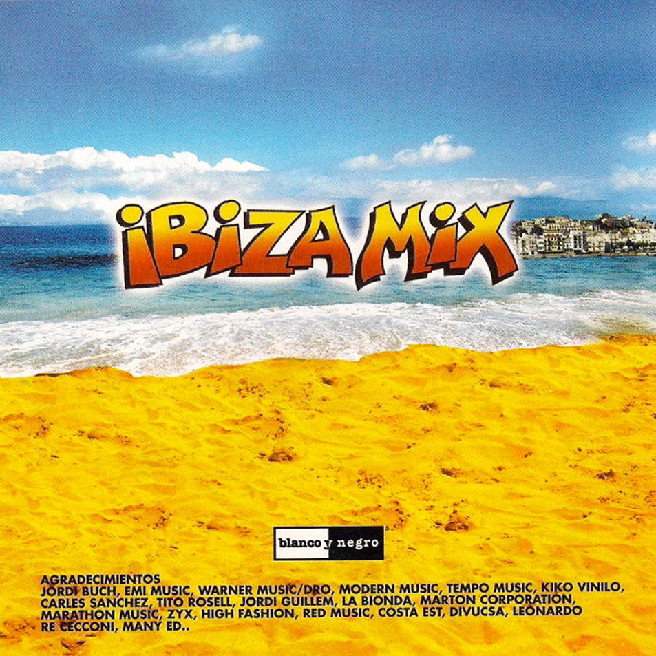 Car tula Interior Frontal de Ibiza Mix 2002 Cd 3 Y 4 - Portada