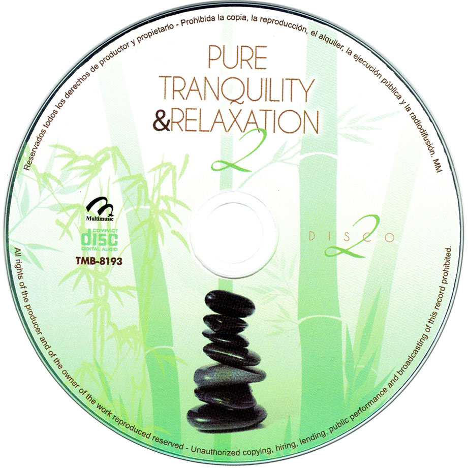 Car tula Cd2 de Pure Tranquility & Relaxation 2 - Portada