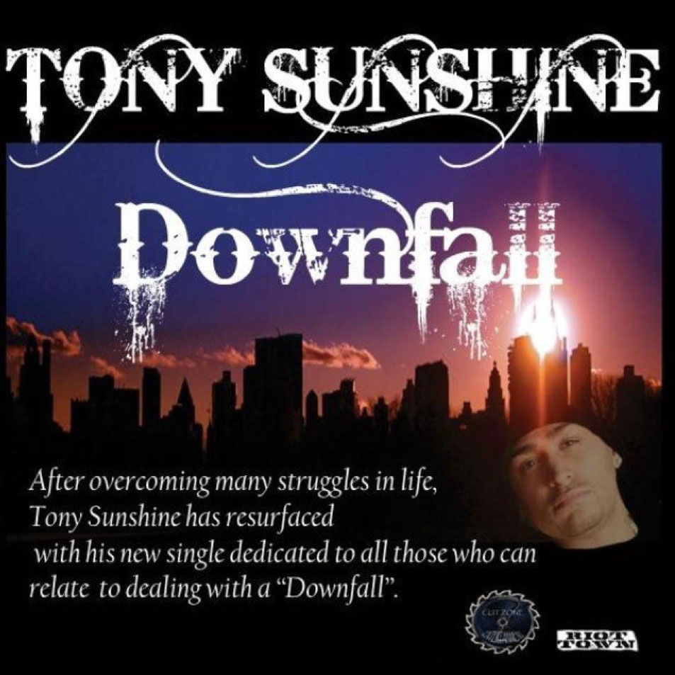 Carátula Frontal de Tony Sunshine - Downfall (Featuring Base Auragammi ...